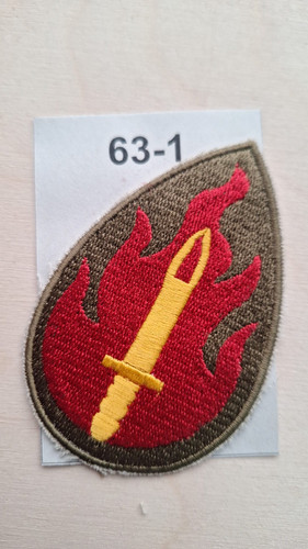 TYPE 1-3 of 3 Variants - 63rd Infantry Division Shoulder Patch ...