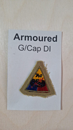 TYPE 16-30 of 30 Variants - Various Armored Division Shoulder Patches ...