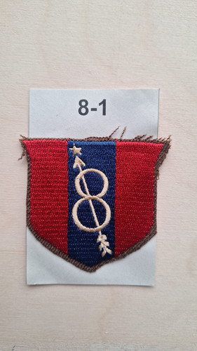 TYPE 1-9 of 9 Variants - 8th Infantry Division Shoulder Patches | Miss ...