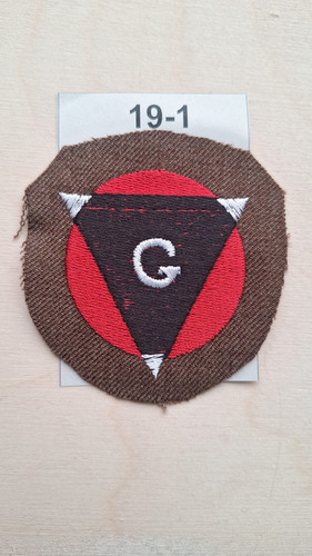 TYPE 1-3 of 3 Variants - 19th Infantry Division Shoulder Patc | Miss ...