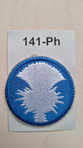 TYPE 1-1 of 1 Variant - 141st Infantry Division Shoulder Patch | Miss ...