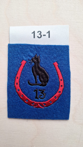TYPE 1-4 of 4 Variants - 13th Infantry Division Shoulder Patches | Miss ...
