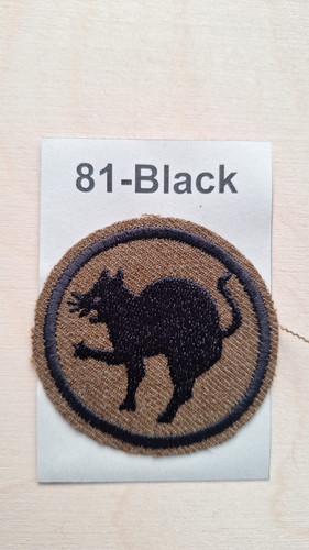 TYPE 1-6 of 6 Variants - 81st Infantry Division Shoulder Patch ...