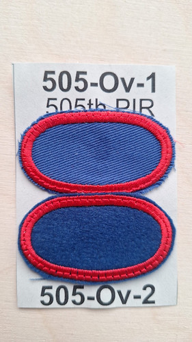 TYPE 1-4 of 4 Variants - 505th PIR Jump Wing/Glider Wing Oval | Miss ...