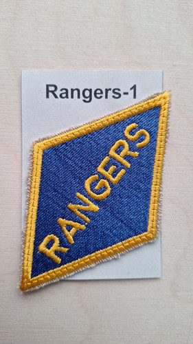 TYPE 1-6 of 6 Variants - Ranger Patches & Tabs | Miss Drop 44