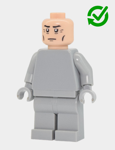 Classic Colonel Vogel Head | Valiantbricks
