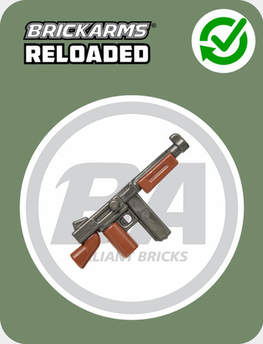 BrickArms® Reloaded: Overmolded M1A1 SMG | Valiantbricks