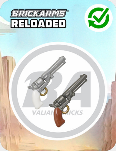 BrickArms® Reloaded: Overmolded M1851 Navy Revolver | Valiantbricks