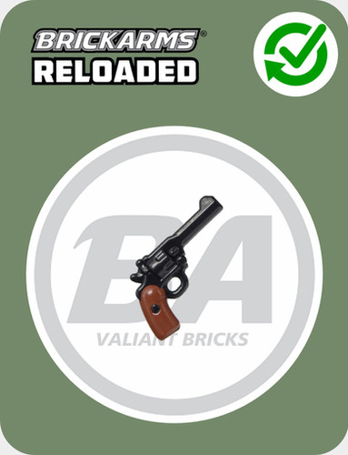BrickArms® Reloaded: Overmolded Webley Revolver | Valiantbricks