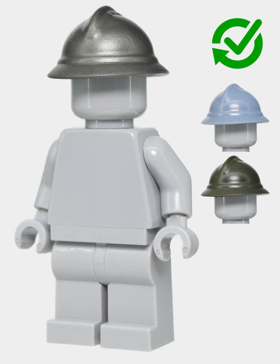 Valiant Bricks | Helmets - World War II