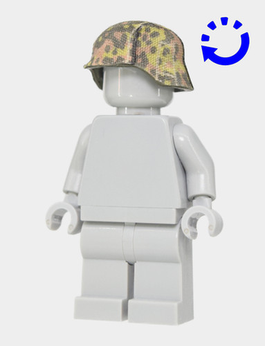 Plane Tree Camo Helmet Cover Stahlhelm (Spring Colors) | Valiantbricks