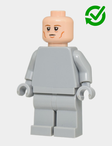 Stern Head "Wilhelm" | Valiantbricks
