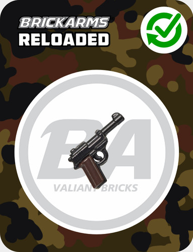 BrickArms® Reloaded: Overmolded P38 | Valiantbricks