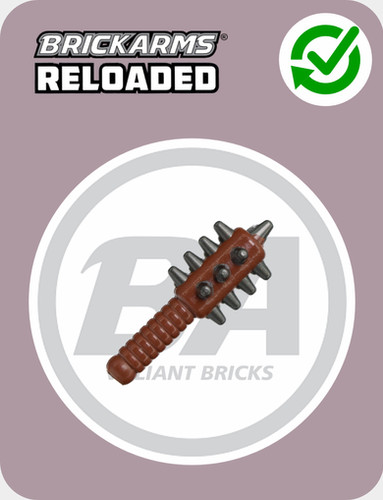 BrickArms® Reloaded: Overmolded Trench Mace | Valiantbricks