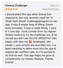 Miss Emma Troupe | Fitness & Nutrition App for Women | Canada