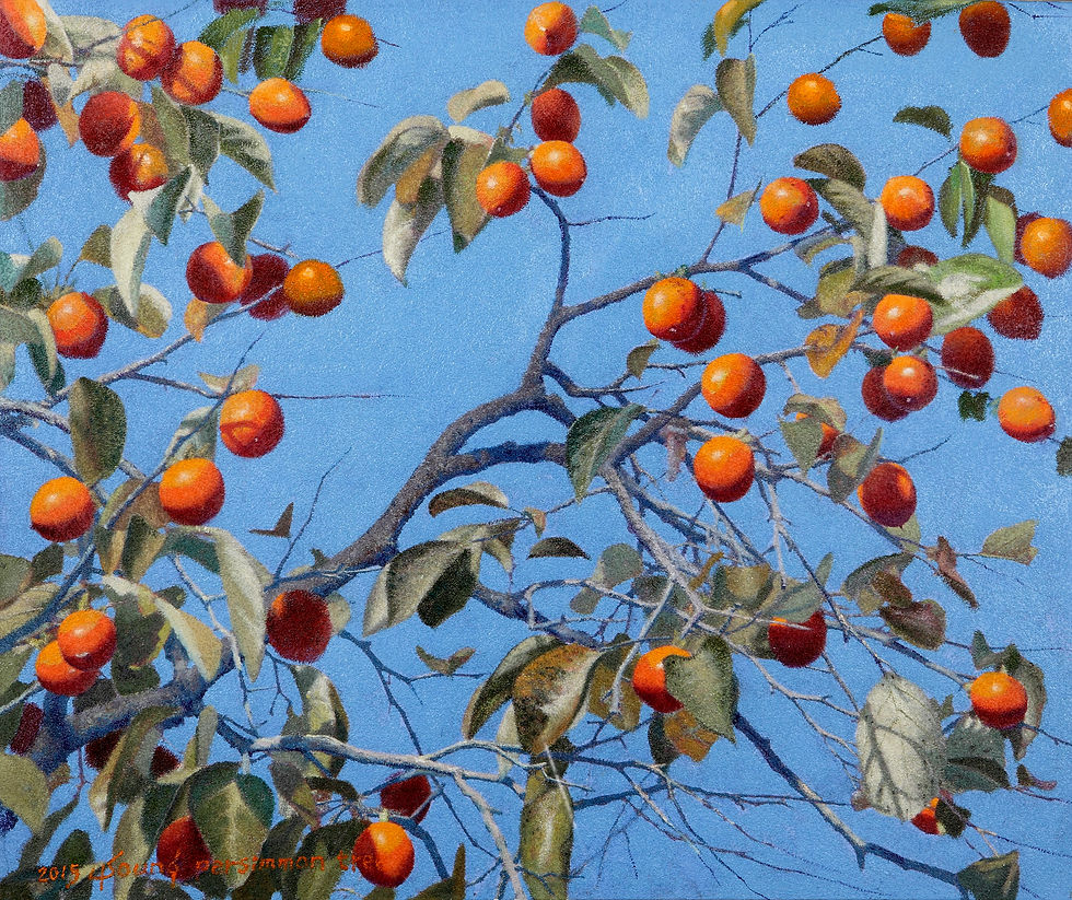 Persimmon tree | artgalleryofyoungjin