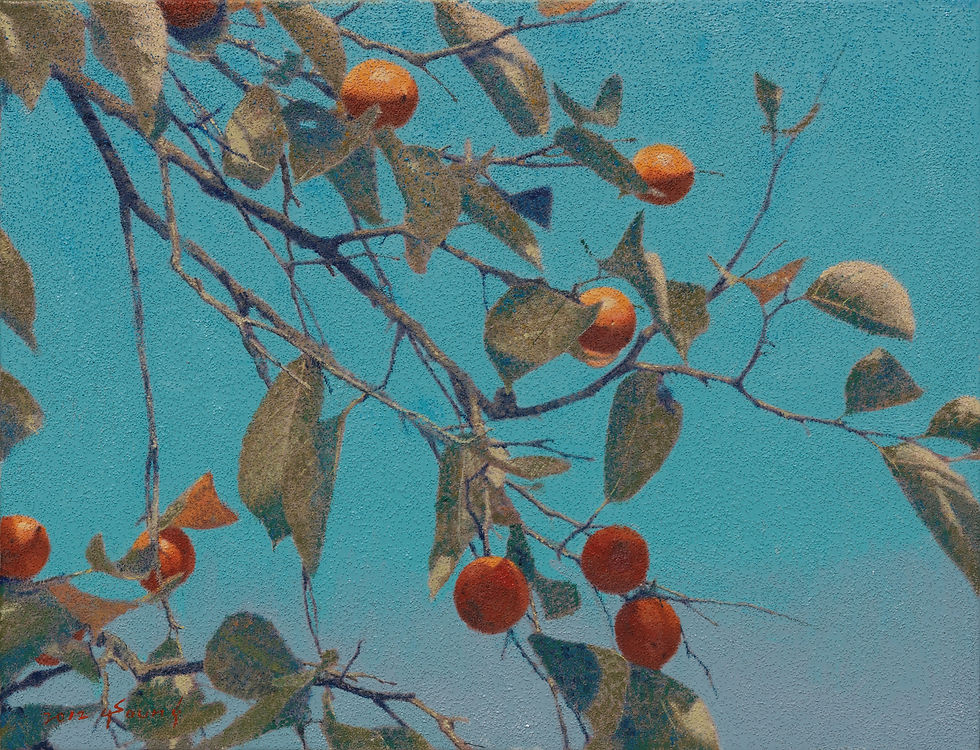 Persimmon tree | artgalleryofyoungjin