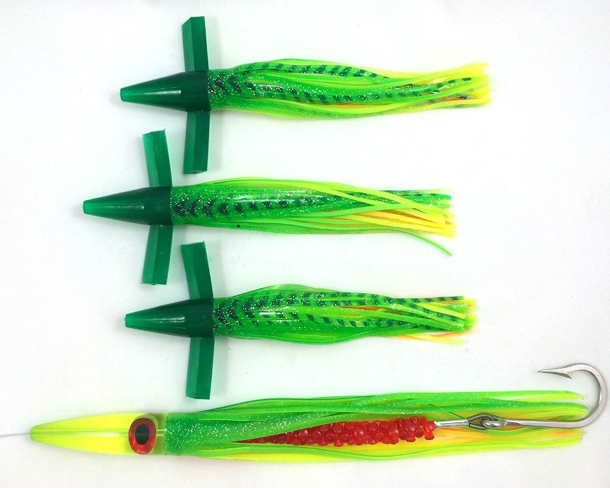 Lg. Zucchini Triple Bird Chain | Sterling Tackle