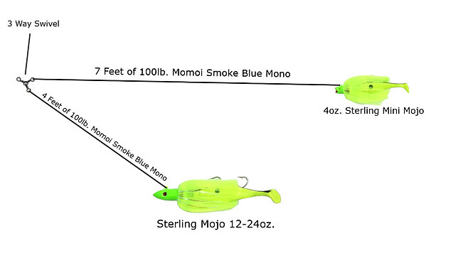Preferred mojo weight for the Raritan bay | BASS BARN
