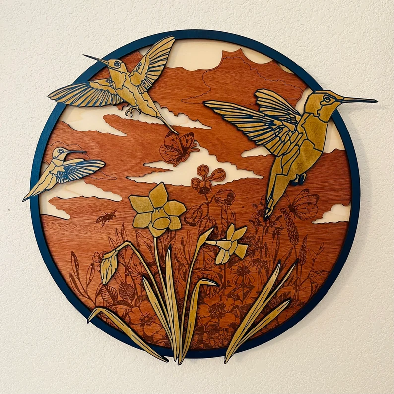 Unique Handmade Cabin Decor | Light House Laser Art