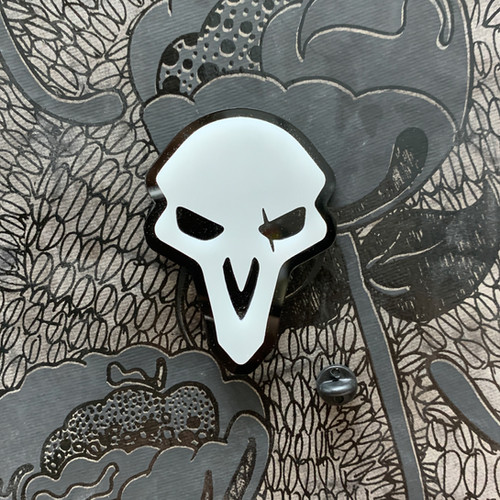 Overwatch Reaper Pin | Missy Bosch Studio