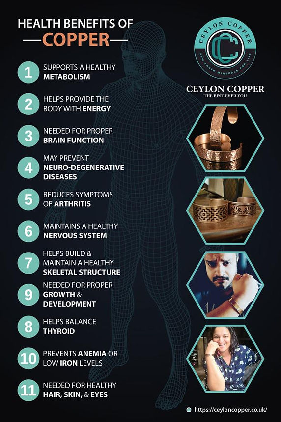 Copper Benefits | Ceylon Copper
