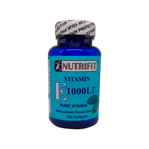Vitamin E 1000 I.U. Nutrifit x 100 cápsulas | Centro Naturista