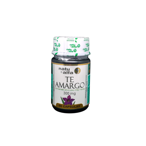 Te Amargo X 300 Mg 60 Caps Natu Alfa | Centro Naturista