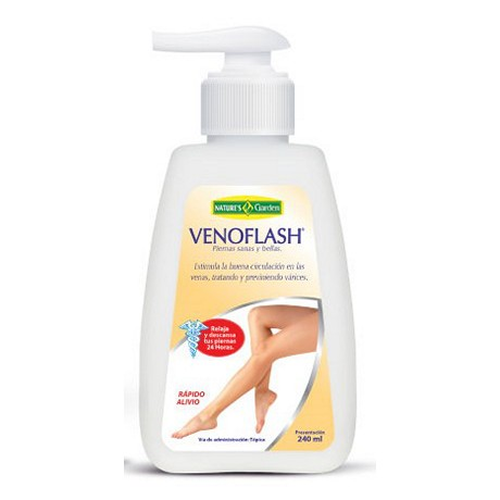 Venoflash crema240 ml Nature´s Garden | Centro Naturista La Primavera