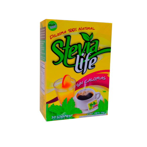 Stevia Life caja x 50 sobres | Centro Naturista
