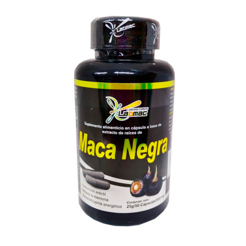 Maca Negra 50 cápsulas Labmac | Centro Naturista La Primavera