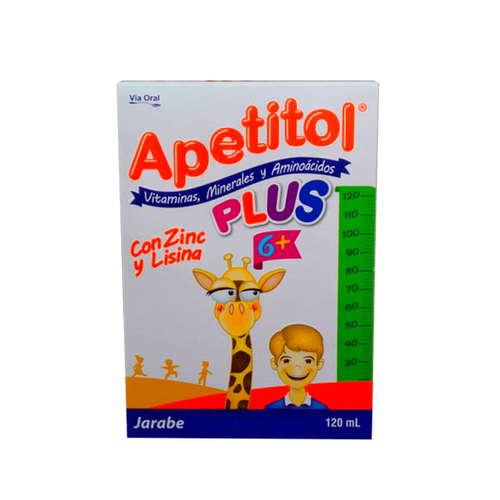 Apetitol Plus 6+ Laboratorios Neofarmaco 120 ml | Centro Naturista La ...