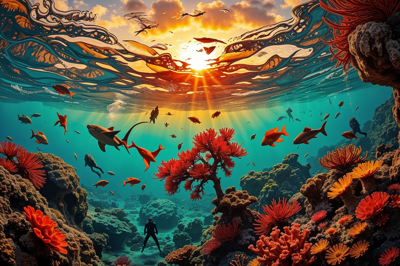 नील नक्षत्र: विश्व श्रेष्ठ डाइविंग गंतव्य व समुद्री पारिस्थितिकी | OREACO