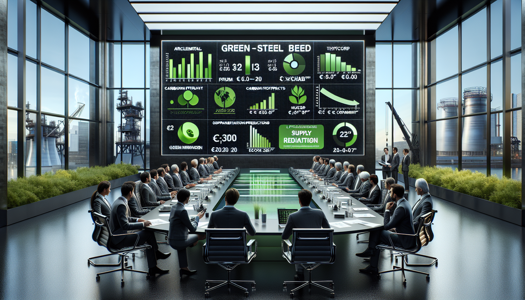 Verdant Ventures: Steel's Sustainable Sobriquet Surge | OREACO