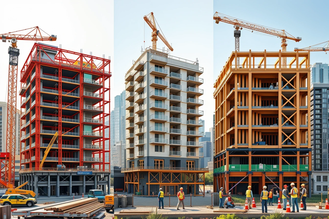 Structural Symmetry: Steel, Concrete & Timber's Triad | OREACO