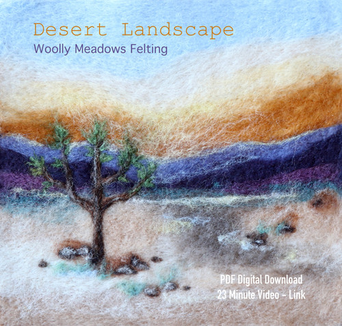 Desert Sunset PDF Pattern | Woolly Meadows