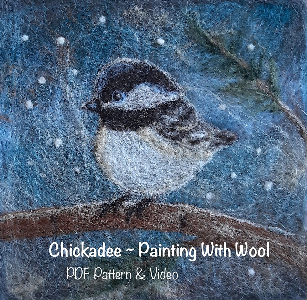 Painting With Wool Kits | Woolly Meadows Felting | Millarville