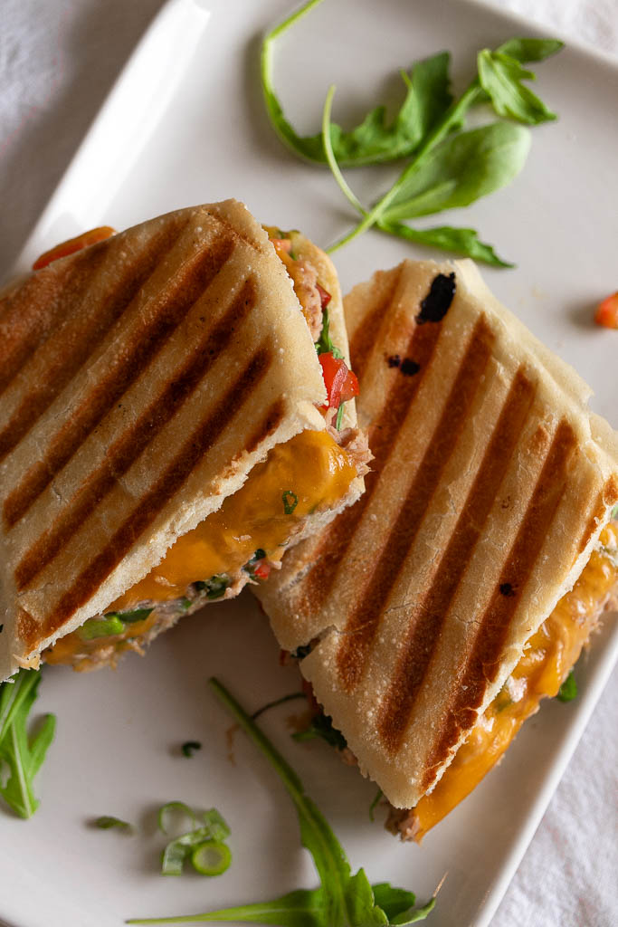 Recept: Eiwitrijke tuna melt panini