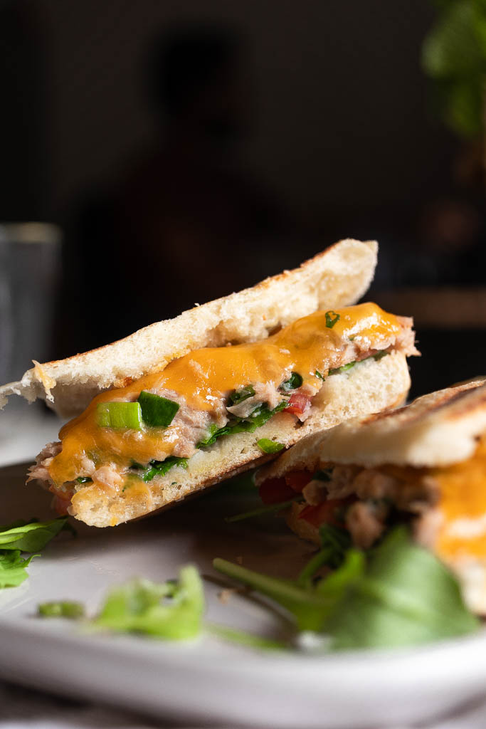 Recept: Eiwitrijke tuna melt panini