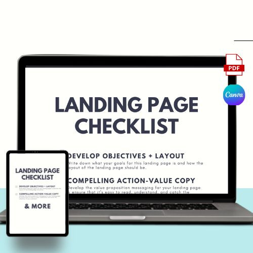 Landing Page Checklist | Inspire&Convey