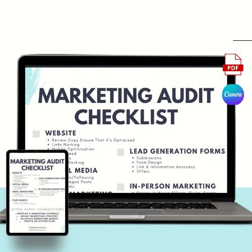 Marketing Audit Checklist | Inspire&Convey