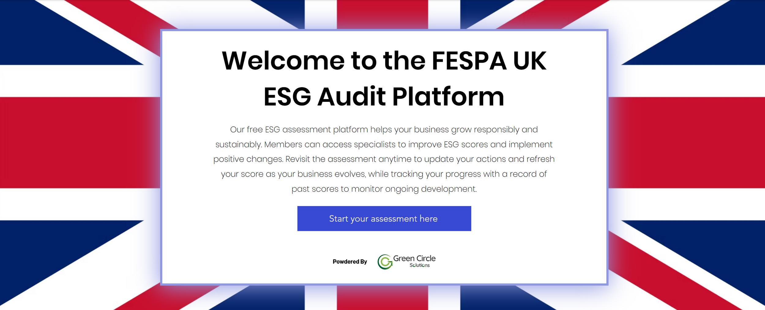 ESG Audit Hub | FESPA UK