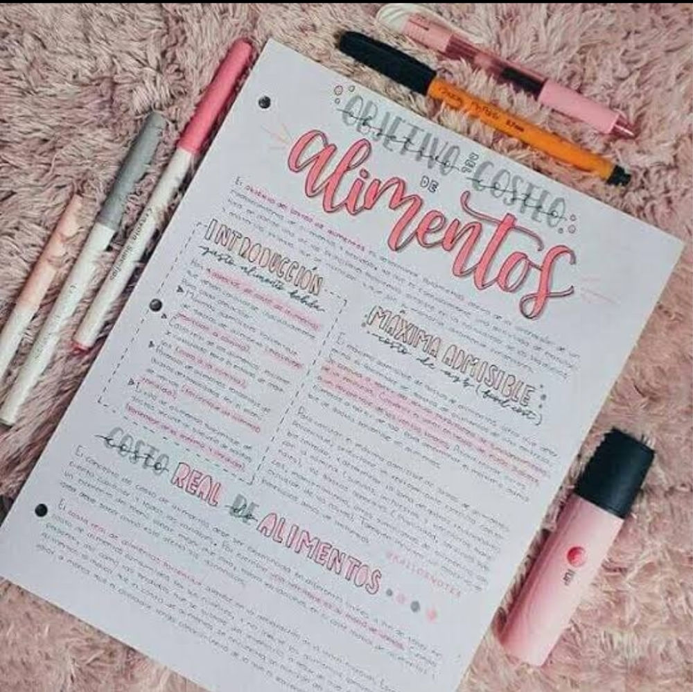 Apuntes bonitos 📝