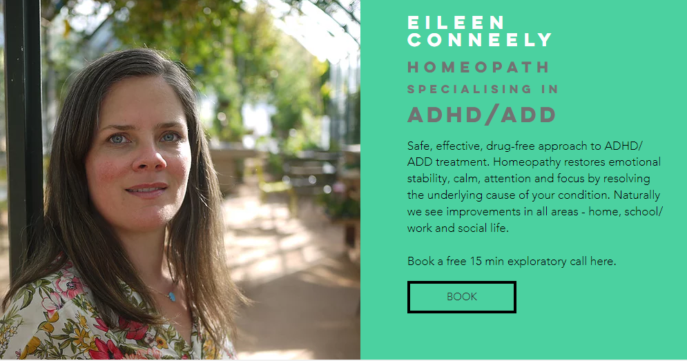 About ~ Homeopathy with Eileen Conneely at My Radical Remedy.