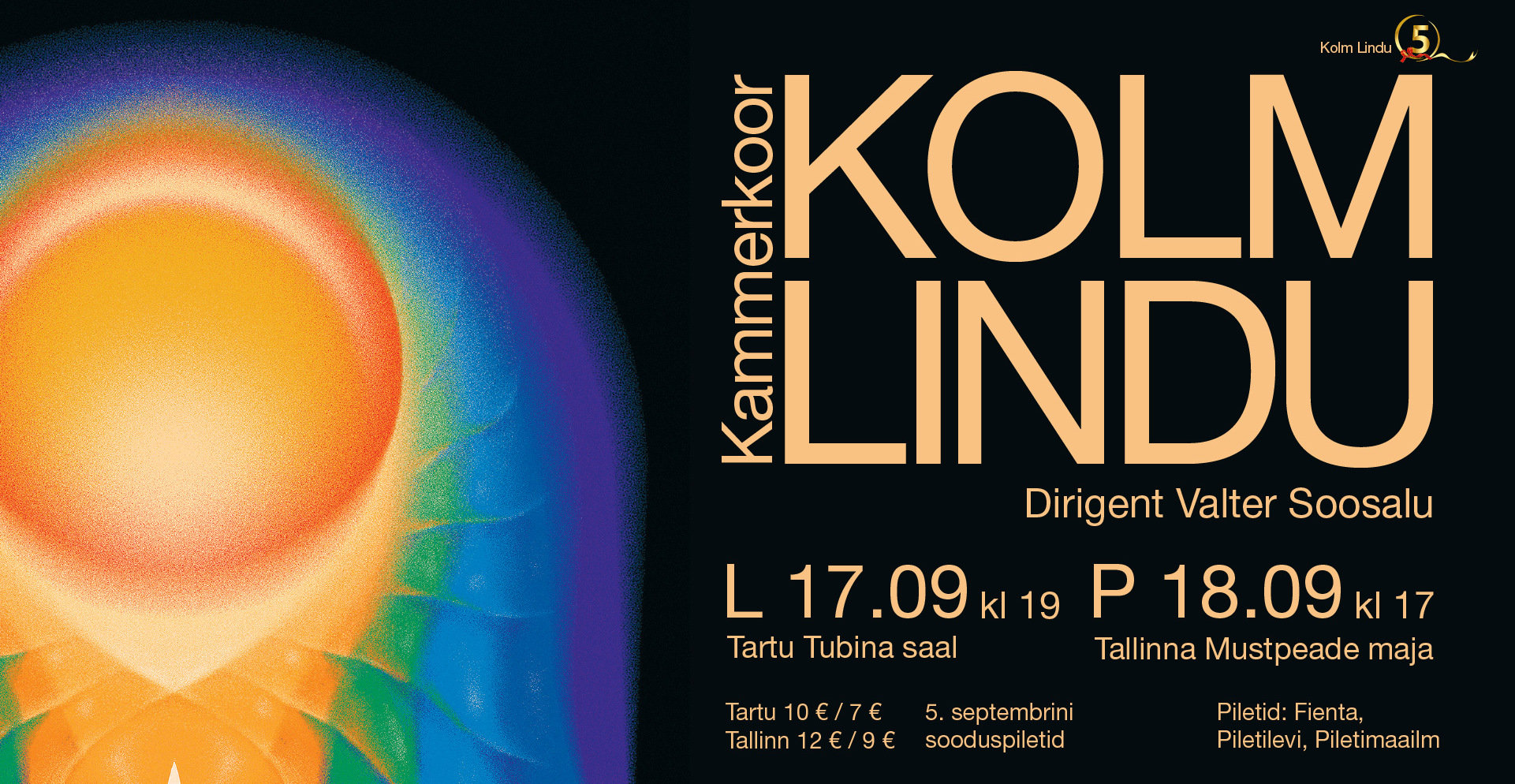 Kammerkoor Kolm Lindu ja Valter Soosalu - SUUR MAALRITÖÖ | Elleri ...