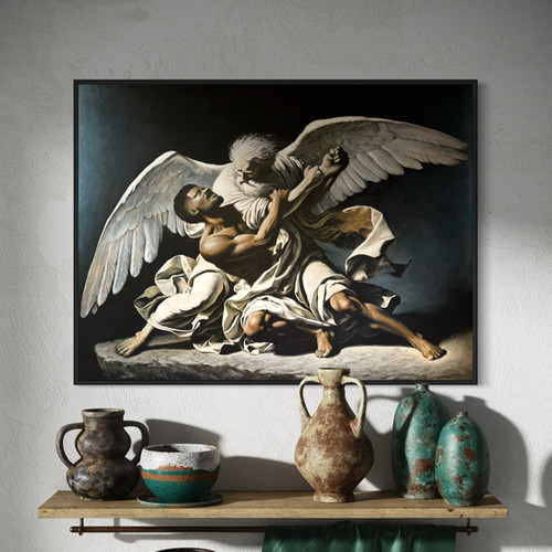 We Who Wrestle With God | Luke Leal Art