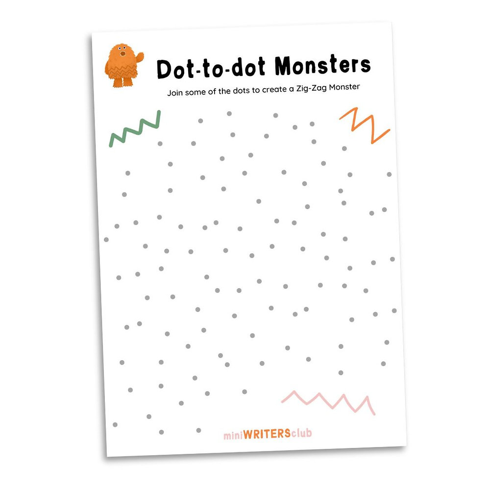 Dot-to-dot Monsters