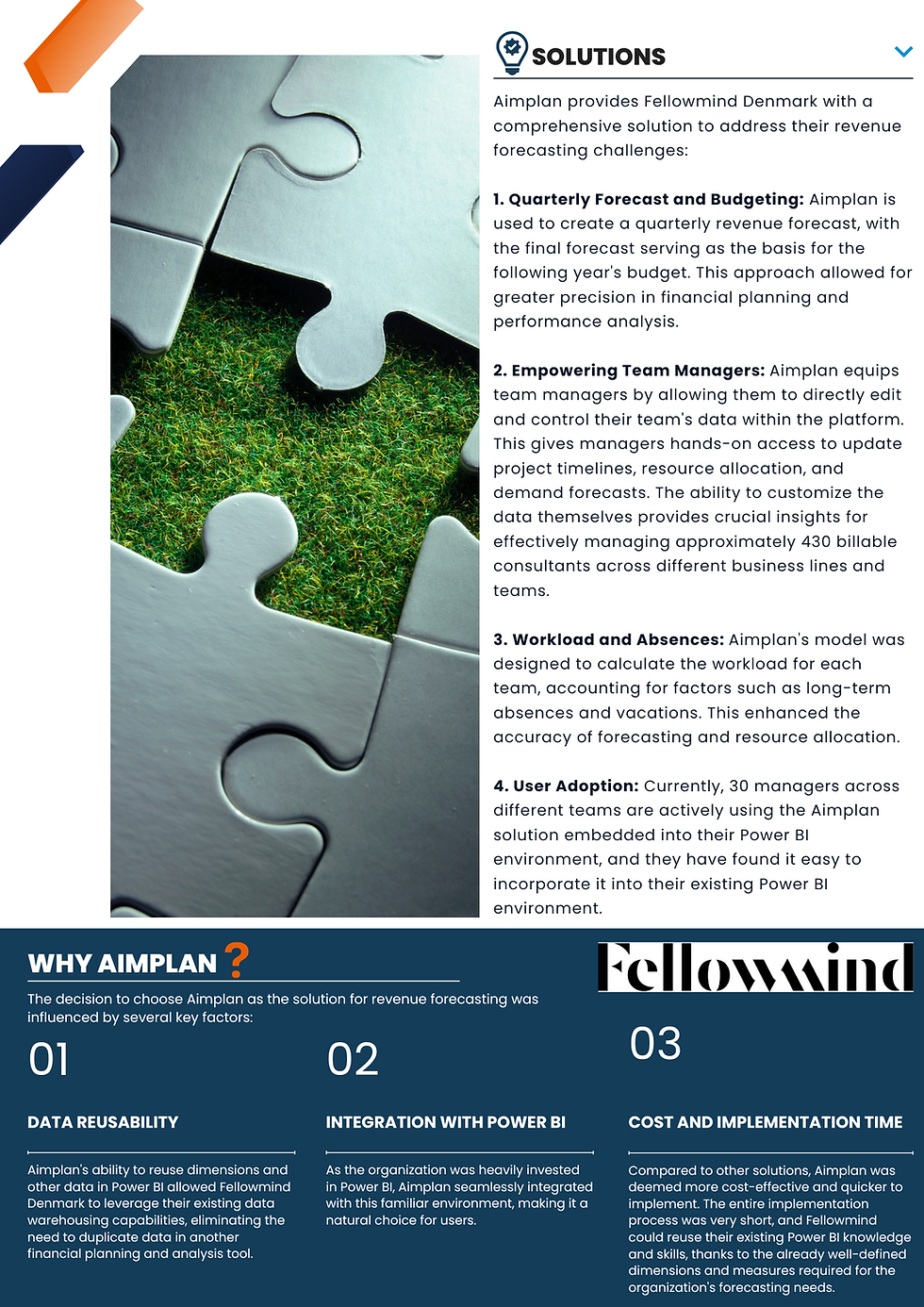 How Fellowmind Denmark Revolutionized Revenue Forecasting with Aimplan