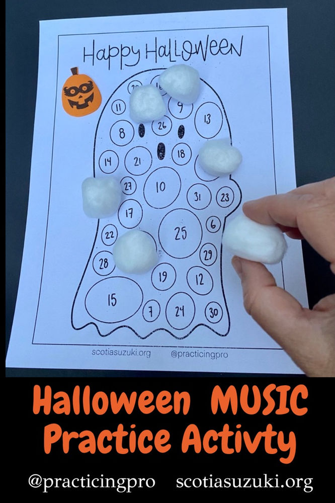 October Challenge | Ghosty Practice Activity