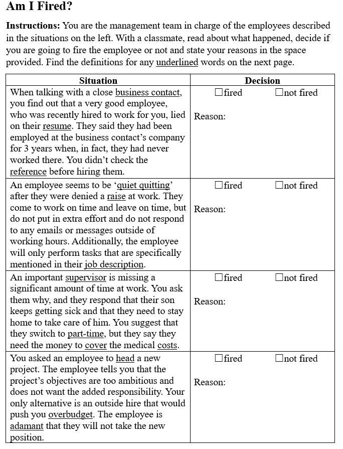 Business Sheets | Teach This Sheet